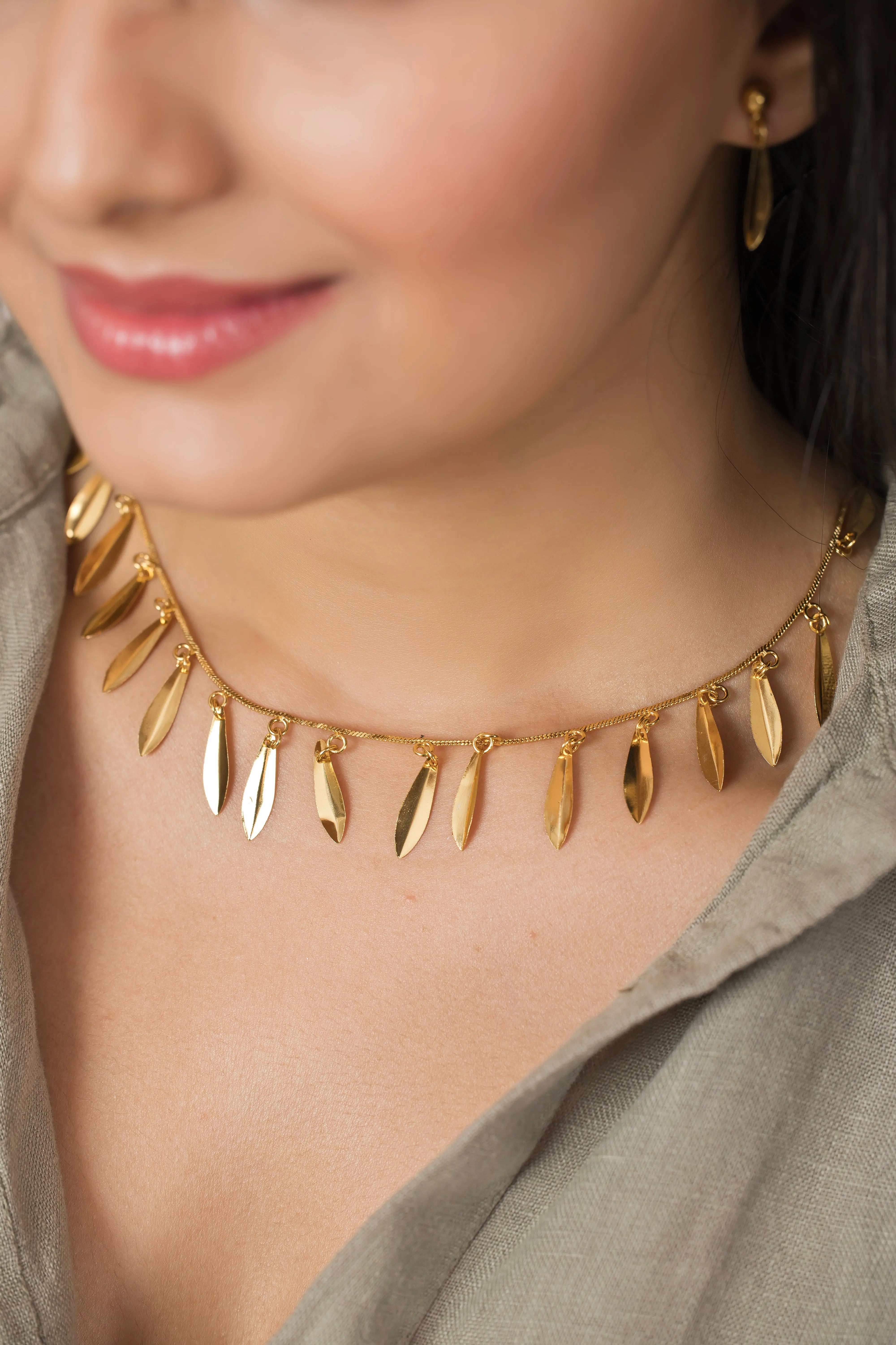 Ariana Gold Plated Tanmaniya for women – PZMO